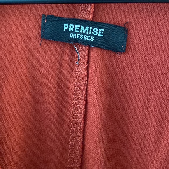 Premise | Dresses | Rust Orange Midi Dress | Poshmark